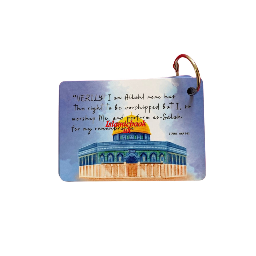 Islamic Salah Cards How to Perform Salah Step by Step Guide ...